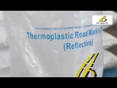 Customized Road White Line Paint , Pavement Line Paint Powder With 5% Premixed Glass Beads