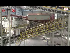 flexible layout and operation belt conveyor 5.5-16.5kw with simple stucture