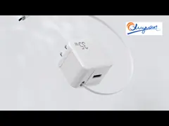 2in1 Telefono Wall Adapter Caricabatterie 35W 8Pin Ports Con Cavi Ritraibili