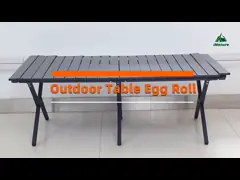 알루미늄으로 픽니크용 플래프티쉬를 빠르게 설치할 수 있는 포터빌