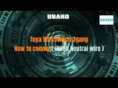Padrão UE/Reino Unido 2Gang Tuya Smart WI-FI Switch para Alexa Alice Voice And App Control Painel de vidro temperado cinza