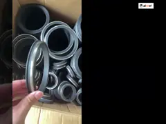 Buna Material Hammer Union Ring / Rubber Industrial Oil Seals 80-90 Durometer