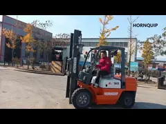 K20 Diesel Engine Forklift 2 Tons 16km/h Max. travel speed