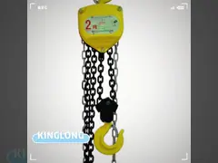 mine hand lifting tool hand chain block 2t*3m hsz-ca