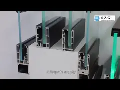 lamel outdoor glass balcony balustrade with aluminum u shape channel
