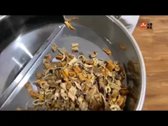 double lumen herb grinder machine 2840r/min hammer milling 26.5kg