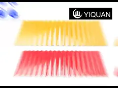 熱絶縁材の小屋のための装飾的な波ポリ塩化ビニールAPVCの屋根瓦は市場を耕作する