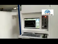 Συσκευή αναρρόφησης ακρίβειας Τεχνουργός αφρού 1650mm μήκος λεπίδας PLC ελεγχόμενη οριζόντια μηχανή κοπής