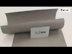 anode diffusion layer porous titanium felt 0.2mm sintered titanium fiber felt