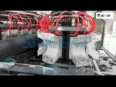 hdpe double wall corrugated pipe extrusion line manufacturing for agriculture drainage