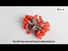Outdoor Engineering DMX512 DC24V 6PCS beans LEDS 12MM RGB Point Light Source Pixel Light for christmas day holiday