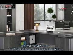 Escritorio modular de estación de trabajo de oficina modular de diseño moderno para coworking, cubículo, centro de llamadas