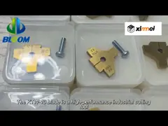 Ricambi personalizzati Macchina di saldatura a punto ODM doppio lato pneumatico Air Tip Dresser Cutter Lama e porta