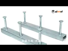 실버 애노디제드 커튼 벽 내장판 로드 베어링 경화 저항