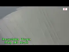 40grs virgin pulp safety mg one side glossy white kraft paper