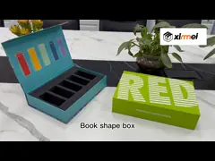 custom luxury packaging box custom logo printing black rigid magnetic gift boxes