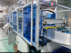 Μηχανή κατασκευής σακούλας φίλτρου αέρα πλήρως αυτόματη κατάλληλη για μαζική παραγωγή μη υφασμένων υφασμάτων