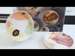 Nuovi prodotti in stile oceanico Set piatti ceramici per la casa