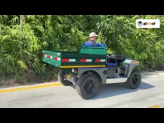 aluminum chassis electric golf carts with cargo lithium ion battery 150ah