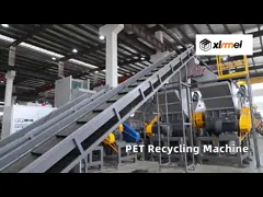 high capacity waste pet bottle crushing washing plastic recycling line