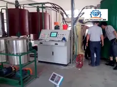 Ημι αυτόματη αφρίζοντας μηχανή πολυουρεθάνιου χαμηλής πίεσης για το στρώμα και τον καναπέ