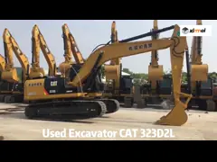 23 ton medium size caterpillar excavator cat 323d 323d2l used excavators