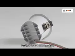 Instalación Iluminación trasera LED de 20 W con control remoto Conmutador de diseño moderno CE RoHS certificado