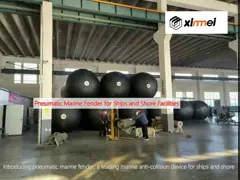 customizable rubber pneumatic marine fender for ships and shore facilities