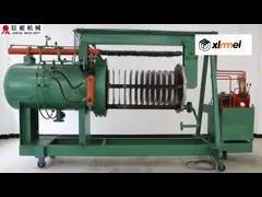 chemicals horizontal plate filter / rotary pressure filter carbon steel vessel