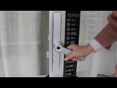 Bloqueo de huellas dactilares de FPC Bloqueo de puerta corredera Bluetooth mango de aleación de zinc
