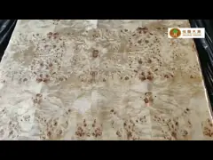 natural sliced cut poplar burl veneer sheets a grade for furniture decoration