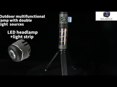 tripod led mosquito repellent outdoor camping flashlights multifunctional