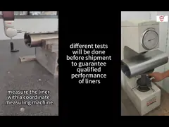 bimetallic screw barrel liner for masterbatch fluoroplastic and fluoropolymers