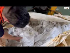 pp pe film recycling machine crusher shredder wash line film