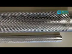 304 316L durchlöcherten Edelstahl-Rohr-Filtersieb Mesh High Strength
