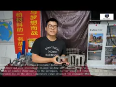 718 ni base alloy casting wearable resistance with precision cast process eb35001