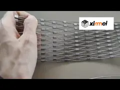 Edelstahl-Seil Mesh Is a-sichere und schöne Architekturkabel-Masche