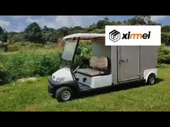 2 person golf cart ce approved hotel use with trojan batteries