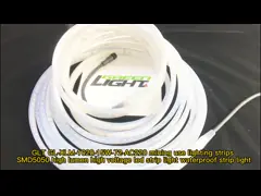 Buona consistenza della temperatura del colore, luce a strisce LED industriale per 120 metri all'interno e all'esterno