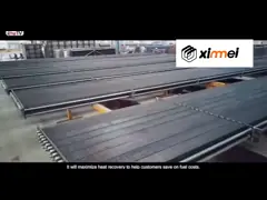 high efficient heat recover boiler parts steam economizer nd steel carbon steel