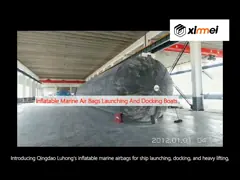 inflatable marine air bags launching and docking boats