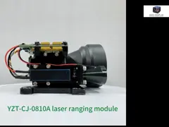 dc9v laser range finder module photoelectric system detect target distance 120g， laser distance meas