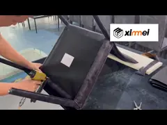 modern style leather dining chair easy to clean for hotel use dc-7539