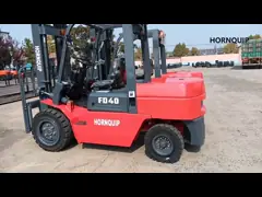 T20 Diesel Engine Forklift 2000 Kg Rated Load 550mm/s Max lift speed