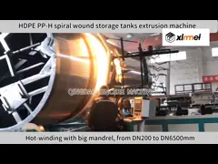 플라스틱 HDPE PVC 파이프 생산 기계 단열 자켓 200mm-6000mm