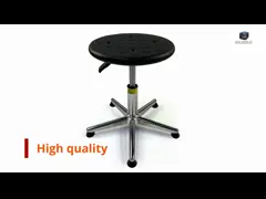 adjustable industrial anti static chairs lab custom pu leather chairs for laboratory