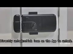 Bloqueo a prueba de agua IP65 Cerradura de puerta inteligente exterior Desbloqueo de huellas digitales