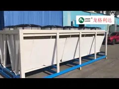 customized design pure water dry cooler radiator with ac fans