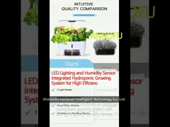 Plantes artificielles de grande capacité 16 gousses Système de culture hydroponique Pot pour plantes