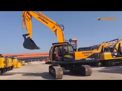 30 ton hyundai used excavators backhoe digger 1.45m3 capacity heavy equipment machine